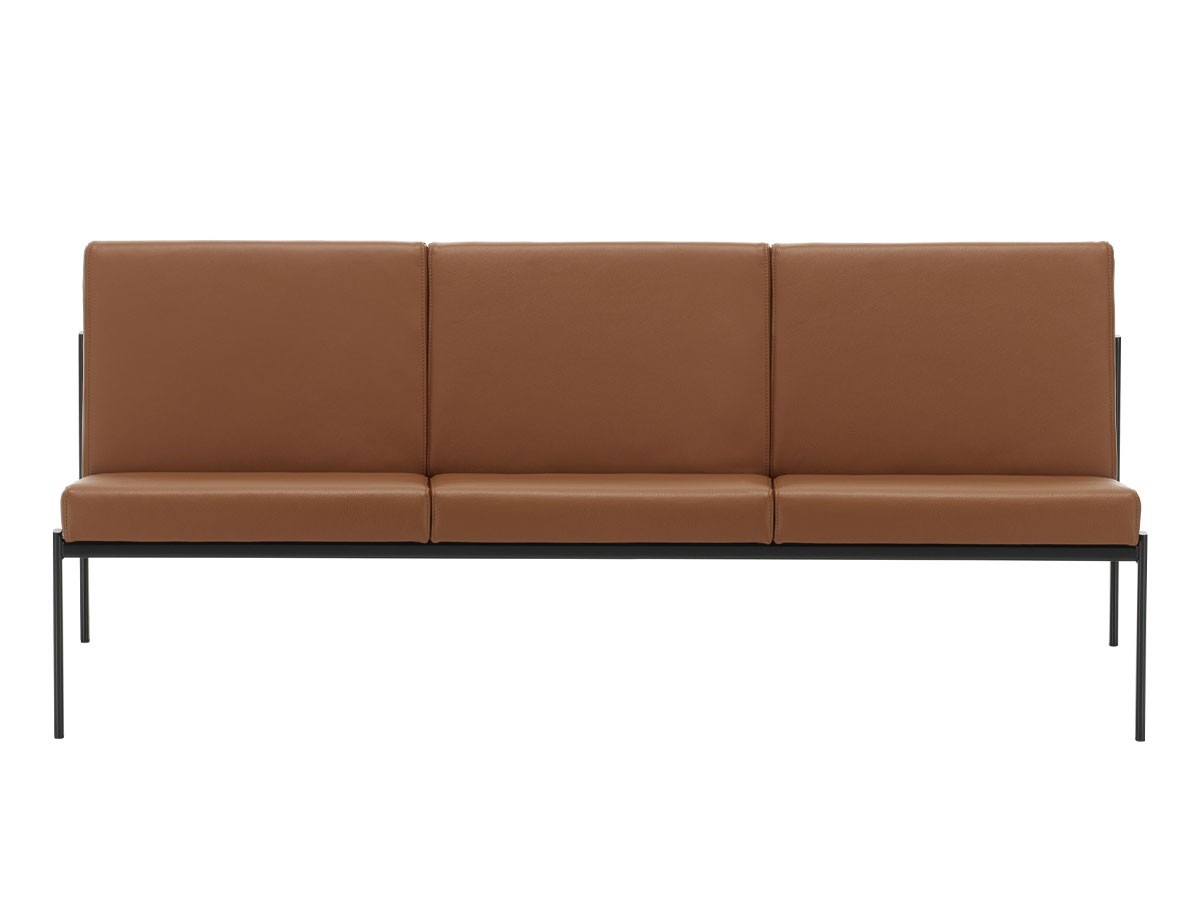 Buy the Artek Kiki 3 Seater Sofa - Leather at nest.co.uk