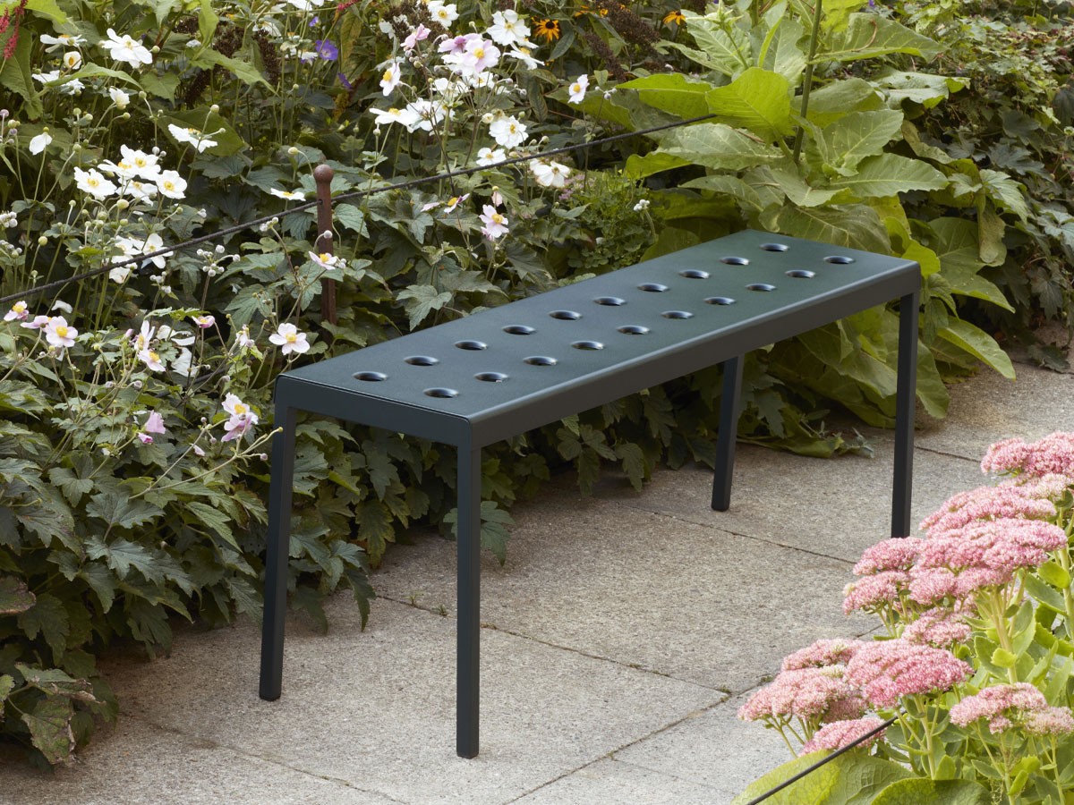 Buy the Hay Balcony Outdoor Bench at nest.co.uk