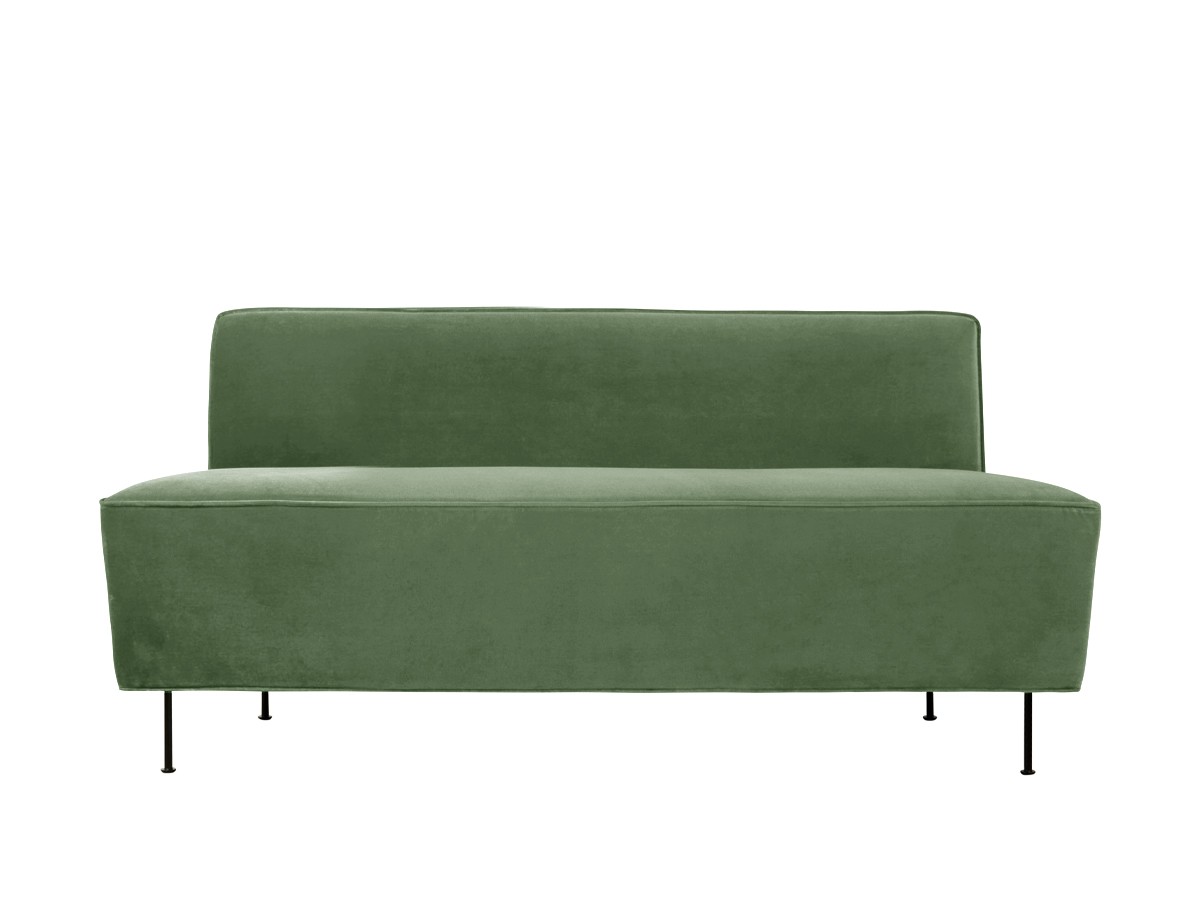 Buy the Gubi Modern Line Two Seater Sofa at nest.co.uk