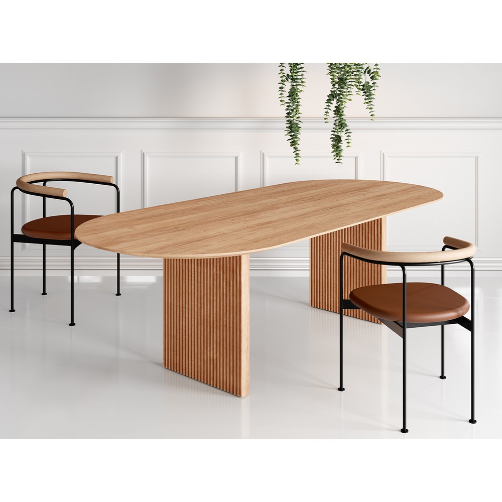 Buy the DK3 Ten Dining Table - Oval at nest.co.uk