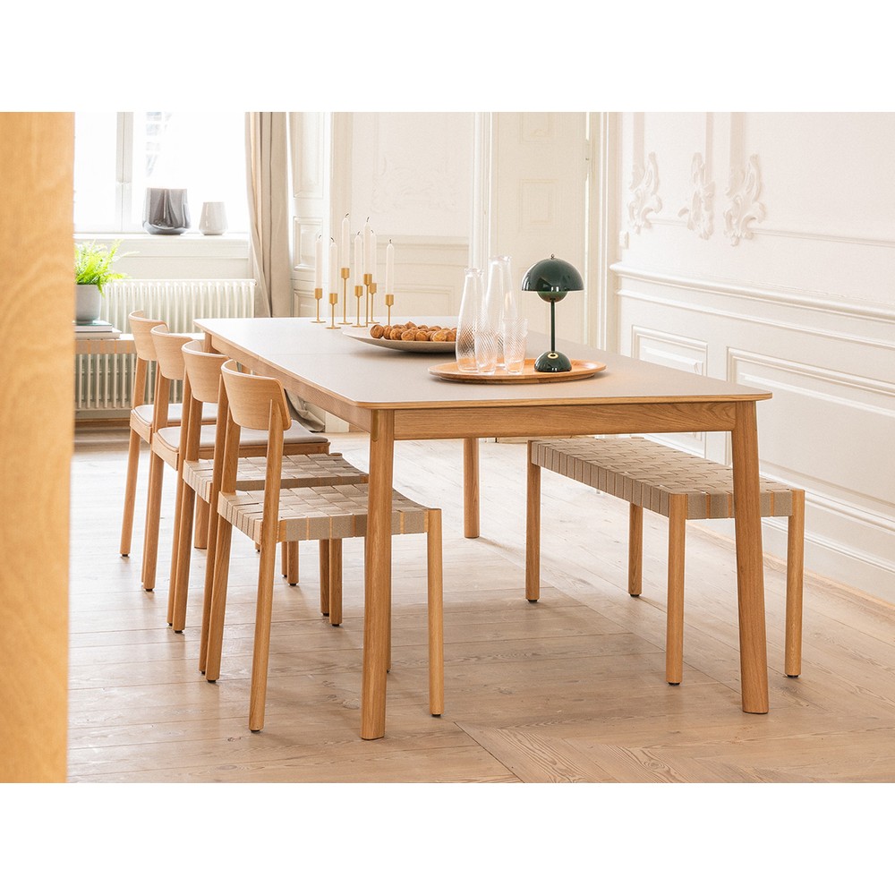 Buy the &Tradition HW2 Patch Extendable Dining Table at nest.co.uk