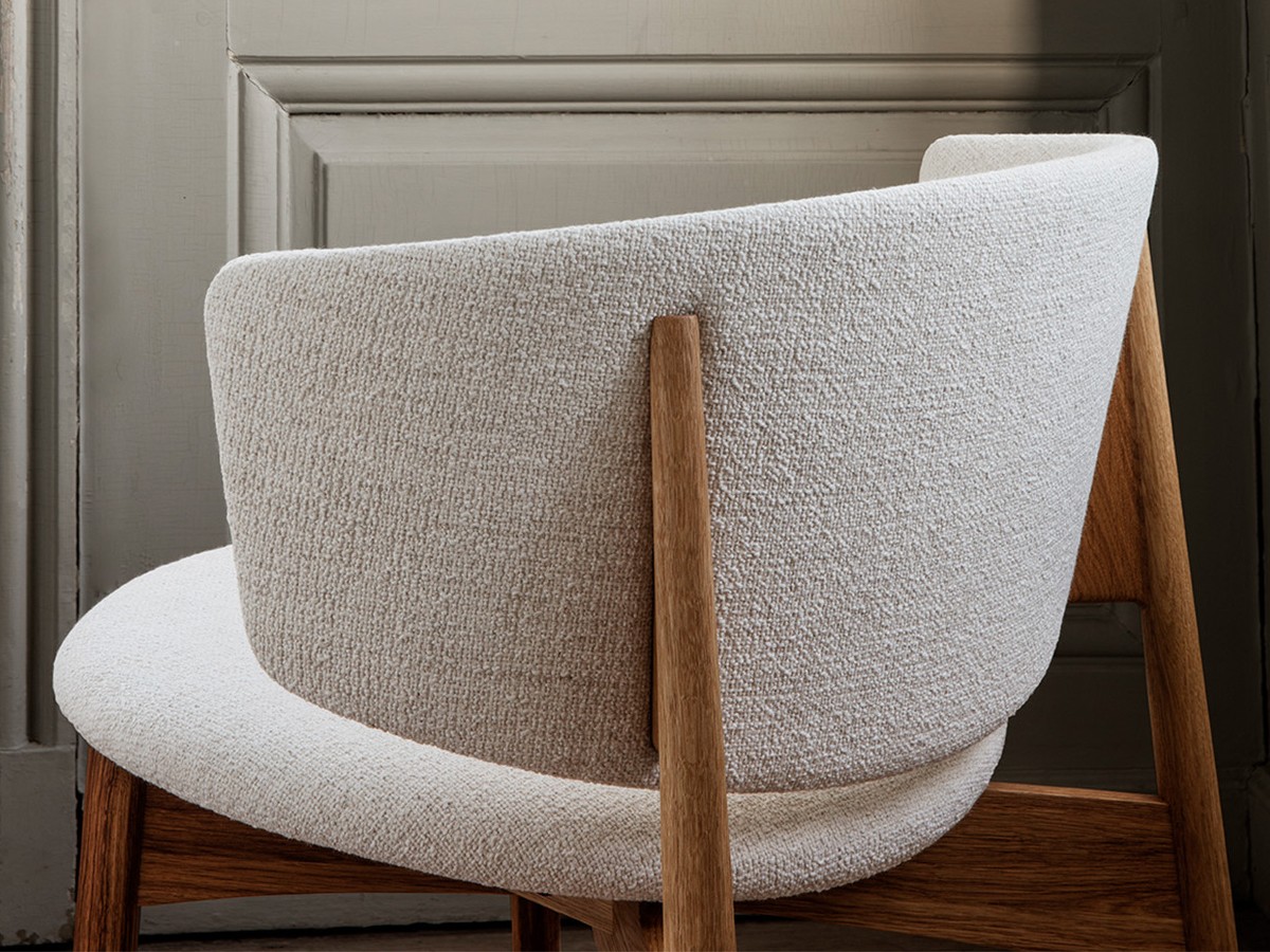 Buy the Ferm Living Herman Lounge Chair - Upholstered at nest.co.uk