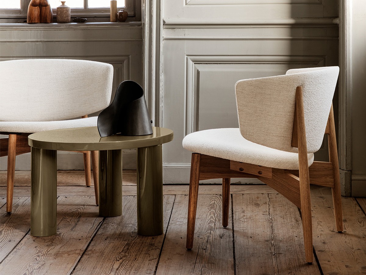Buy the Ferm Living Herman Lounge Chair - Upholstered at nest.co.uk