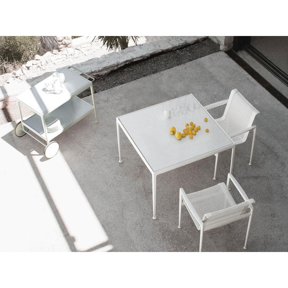 Buy the Knoll Studio 1966 Outdoor Dining Table - Square at nest.co.uk