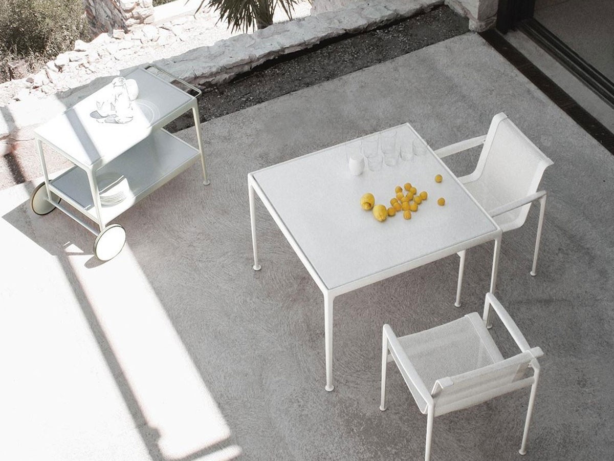 Buy the Knoll Studio 1966 Outdoor Dining Table - Square at nest.co.uk