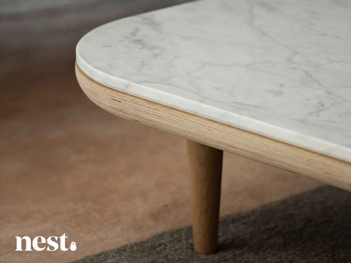 Buy the &Tradition Fly SC4 Lounge Table at nest.co.uk
