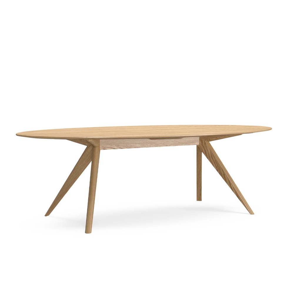 Buy the Dare Studio Oskar Dining Table - Oval at nest.co.uk