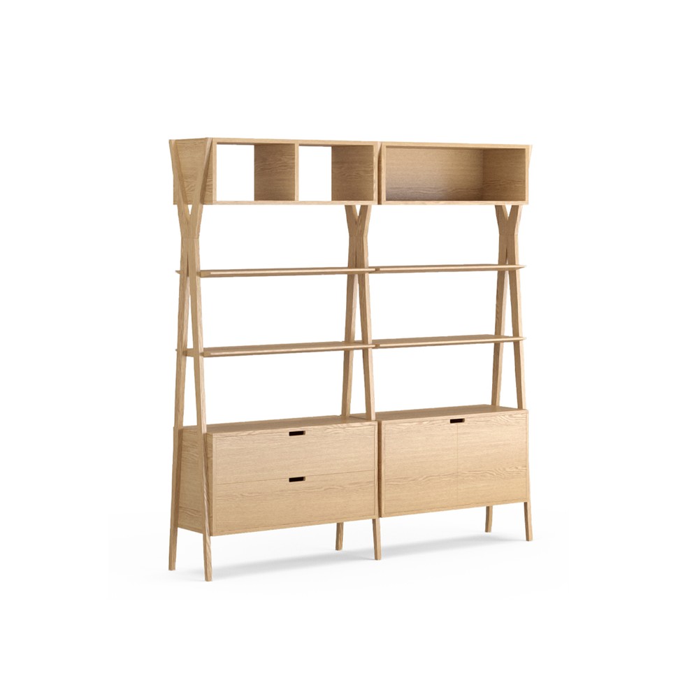 Buy the Dare Studio Dixon Double Storage Unit at nest.co.uk