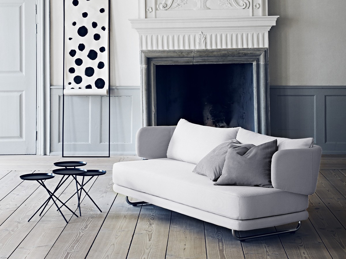 Buy the Softline Jasper Two Seater Sofa Bed at nest.co.uk