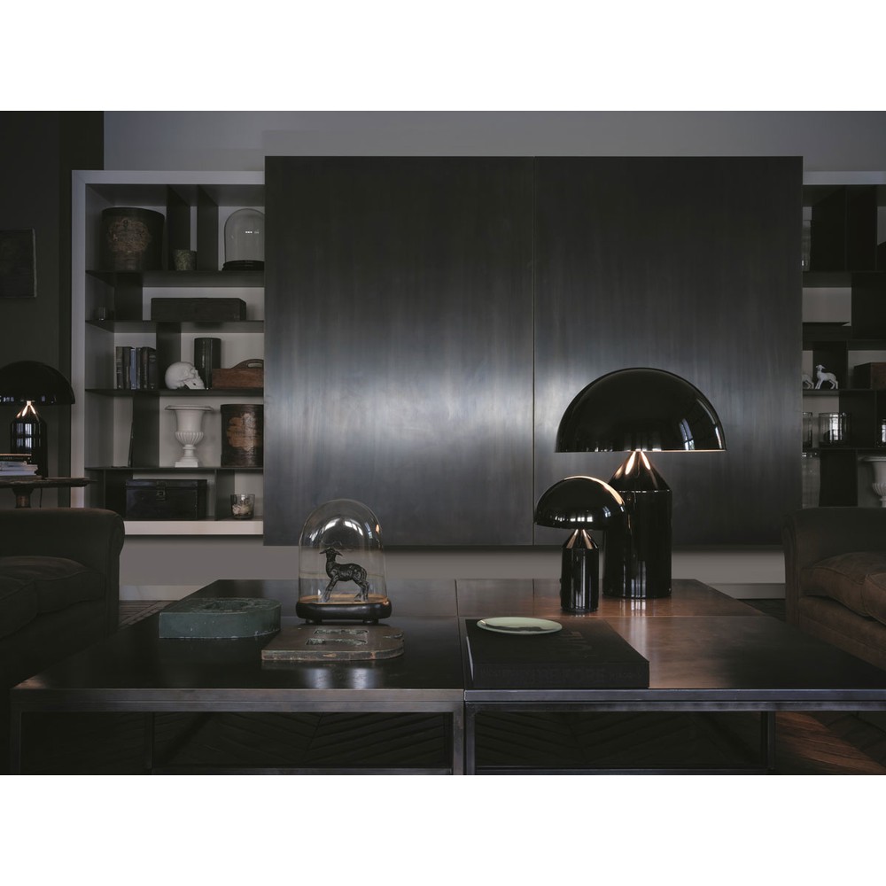 Buy the Oluce Atollo Table Lamp - Metal at nest.co.uk
