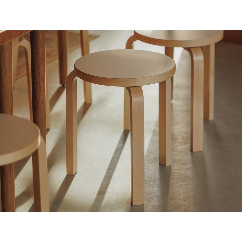 Buy the Artek 60 Stool at nest.co.uk