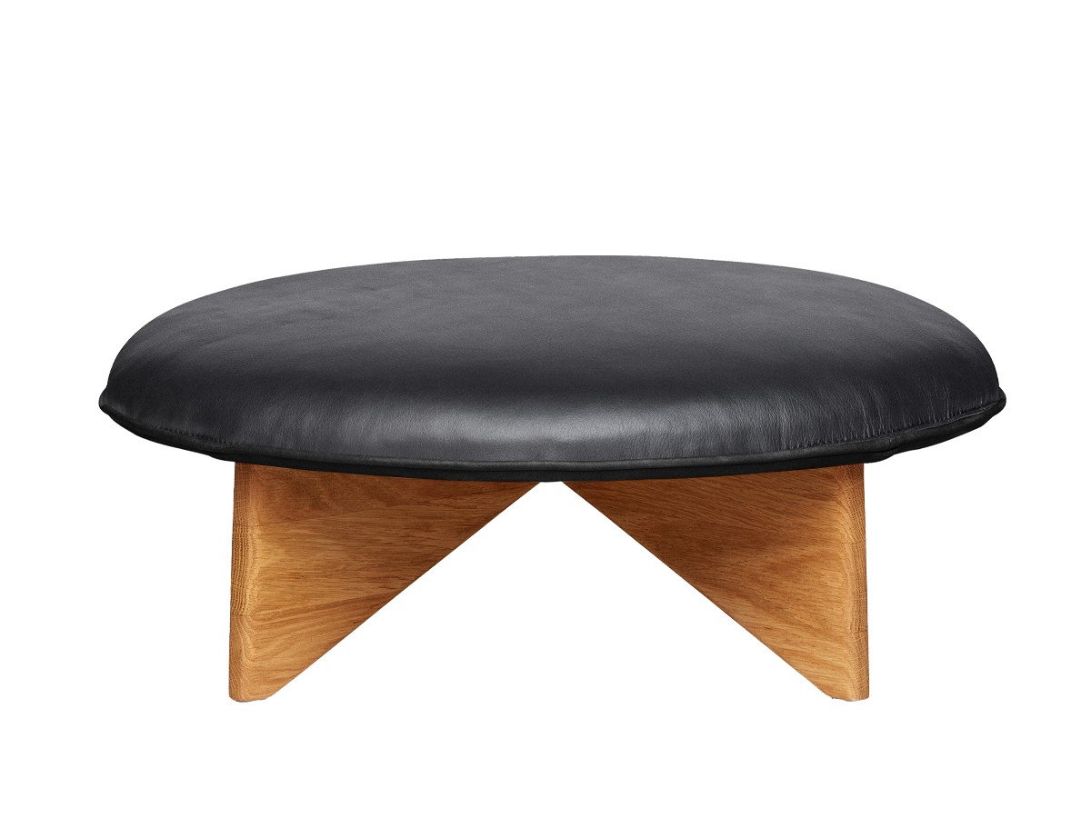 Buy the Fogia Small Utility Stool - Leather at nest.co.uk