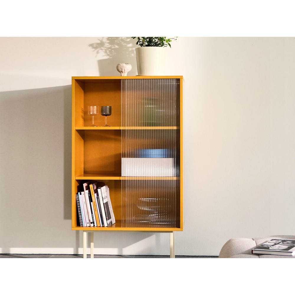 Buy the HAY Colour Cabinet Tall with Glass Doors at nest.co.uk