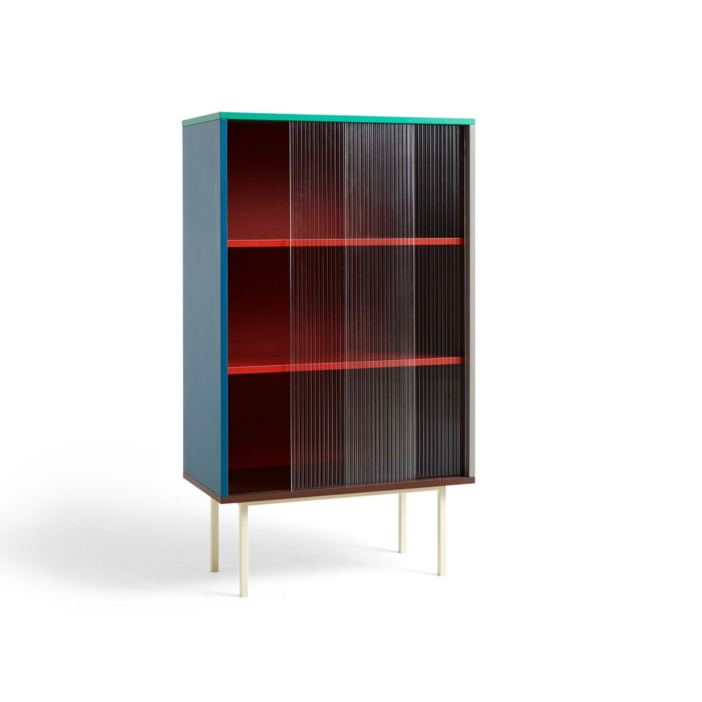 Buy the HAY Colour Cabinet Tall with Glass Doors at nest.co.uk
