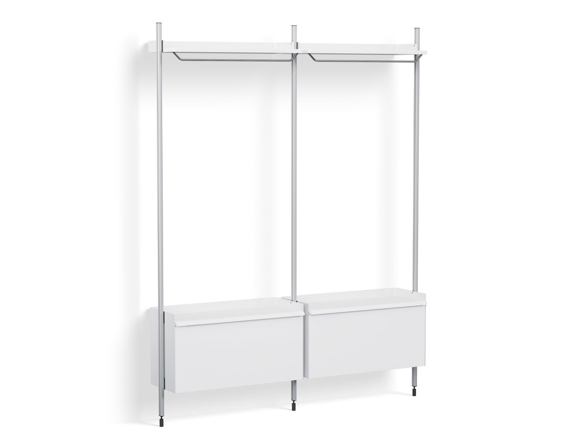 Buy the HAY Pier System Combination 1002 - 2 Column at nest.co.uk