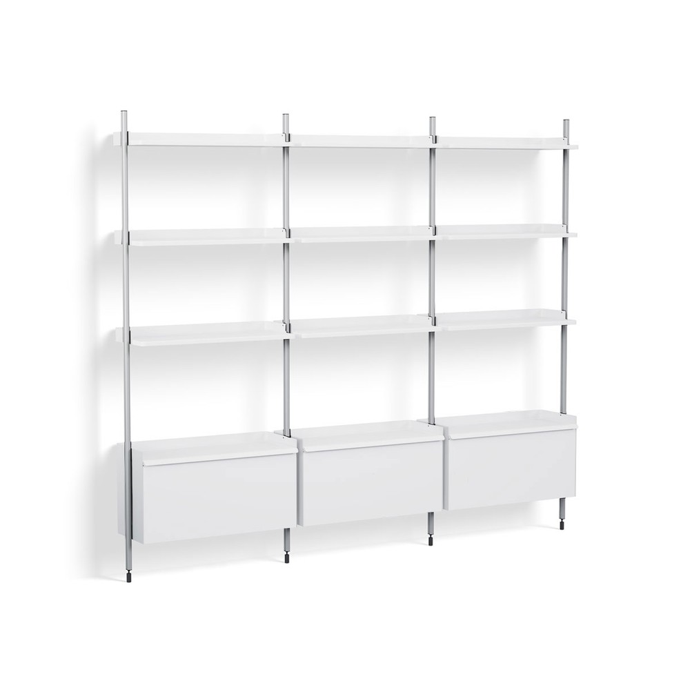 Buy the HAY Pier System Combination 133 - 3 Column at nest.co.uk