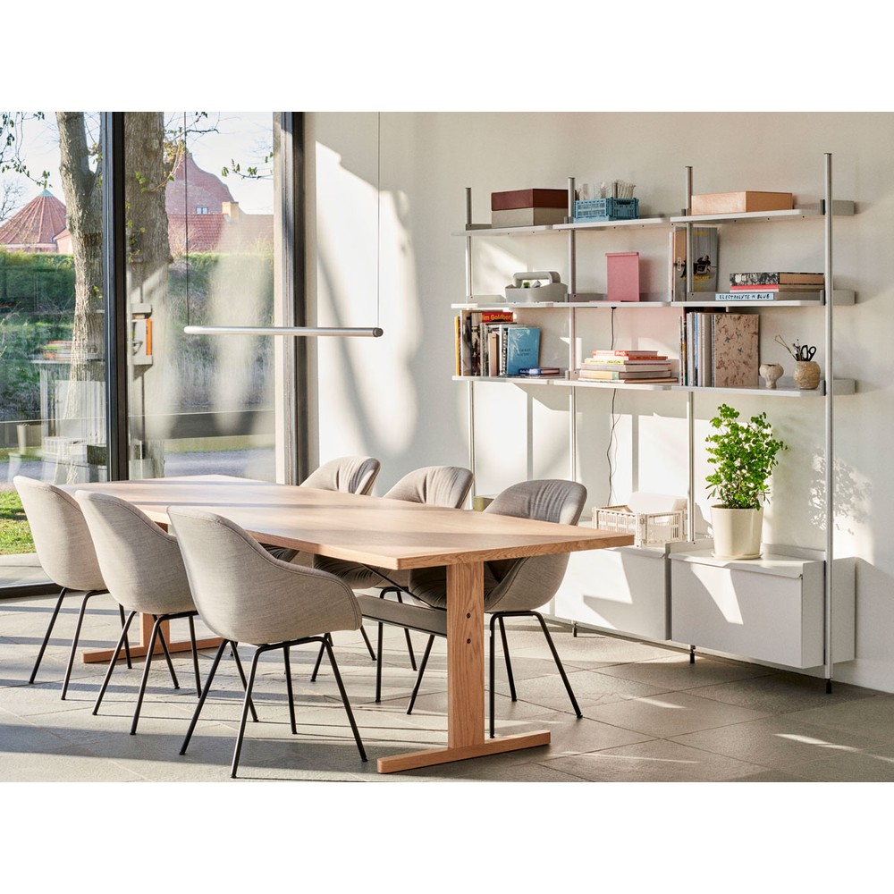 Buy the HAY Factor Linear Suspension Light at nest.co.uk