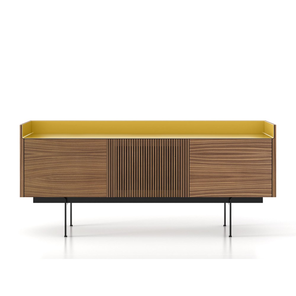 Buy the Punt Stockholm Technic TV Unit - Three Door at nest.co.uk