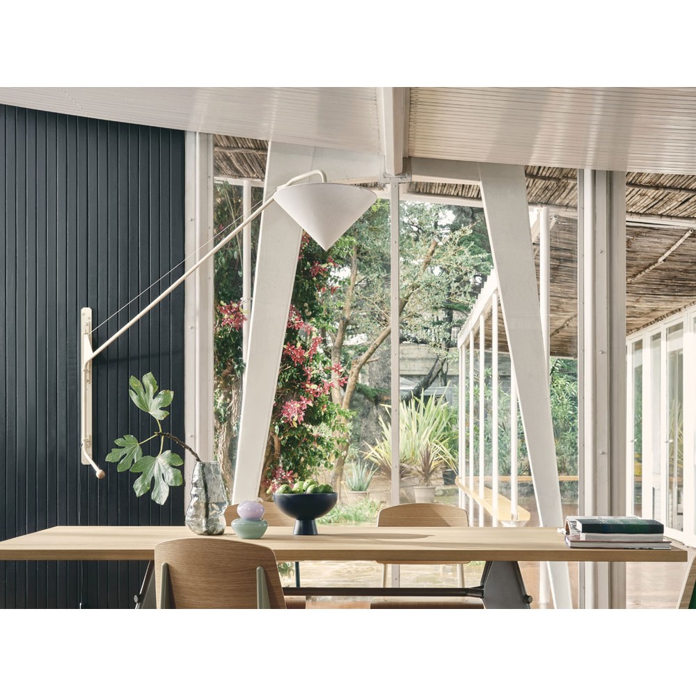 Buy the Vitra Potence Wall Light with Abat-Jour Conique Shade at nest.co.uk