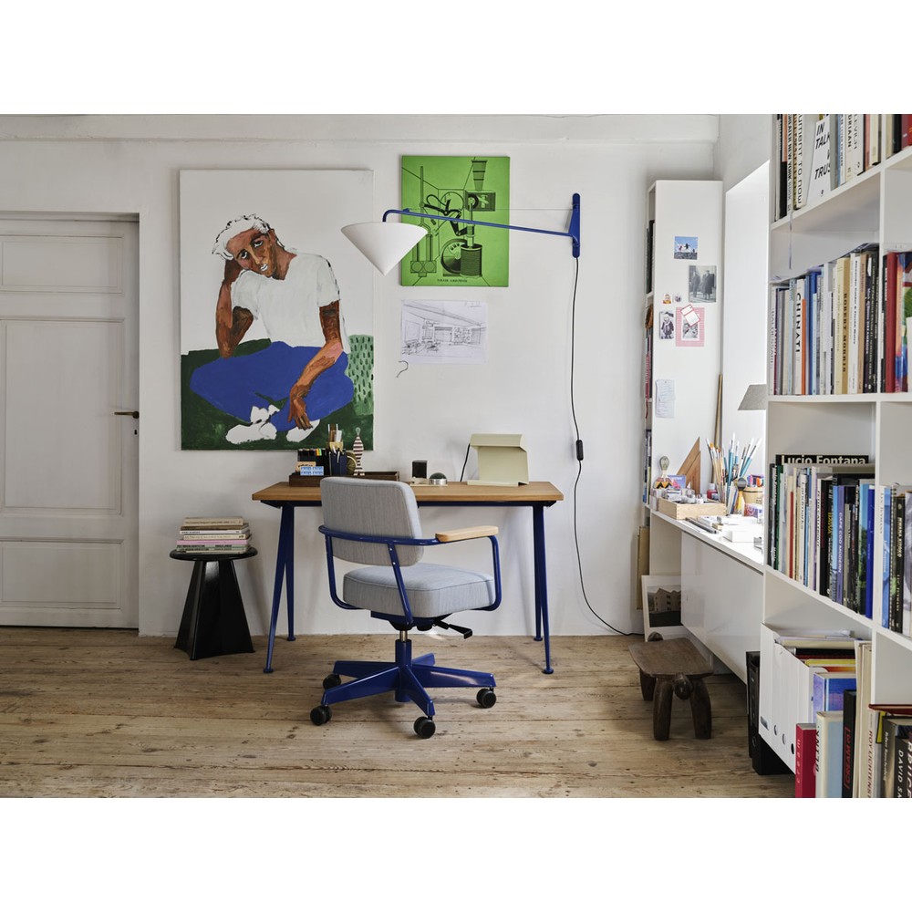 Buy the Vitra Petite Potence Wall Light with Abat-Jour Conique Shade at ...