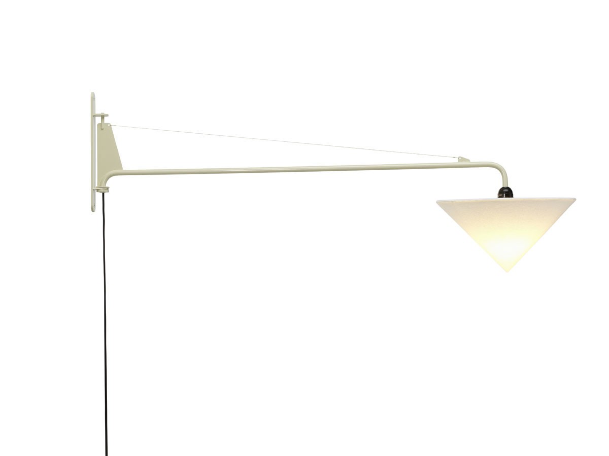 Buy the Vitra Petite Potence Wall Light with Abat-Jour Conique Shade at ...