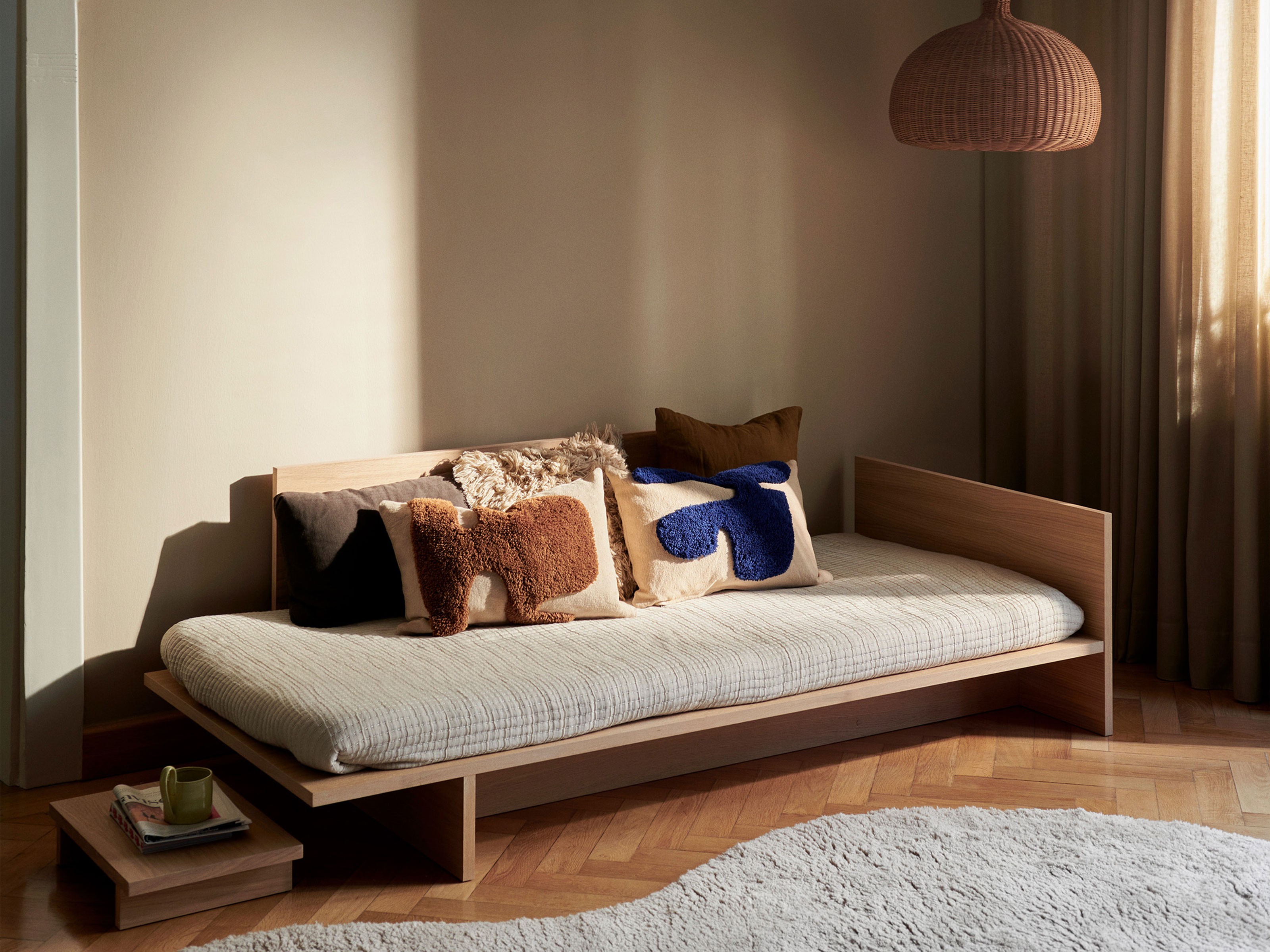 Buy the ferm LIVING Lay Cushion - Rectangular at nest.co.uk