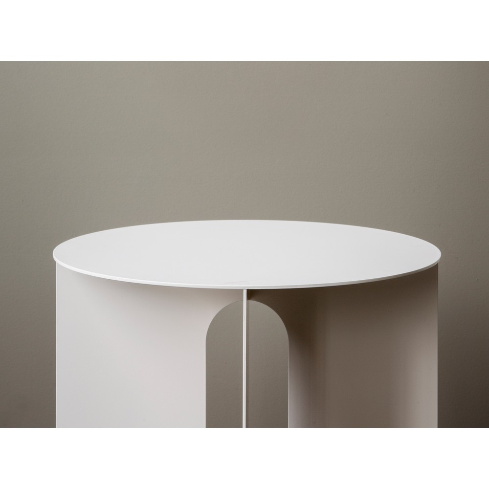 Buy the Menu Androgyne Side Table - Steel at nest.co.uk