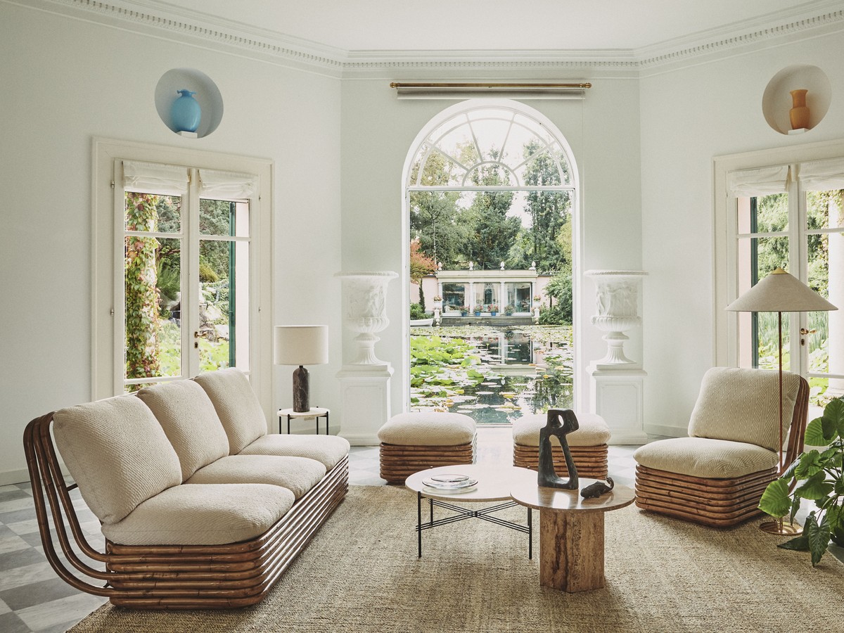 Buy the Gubi Bohemian 72 Three Seater Sofa at nest.co.uk