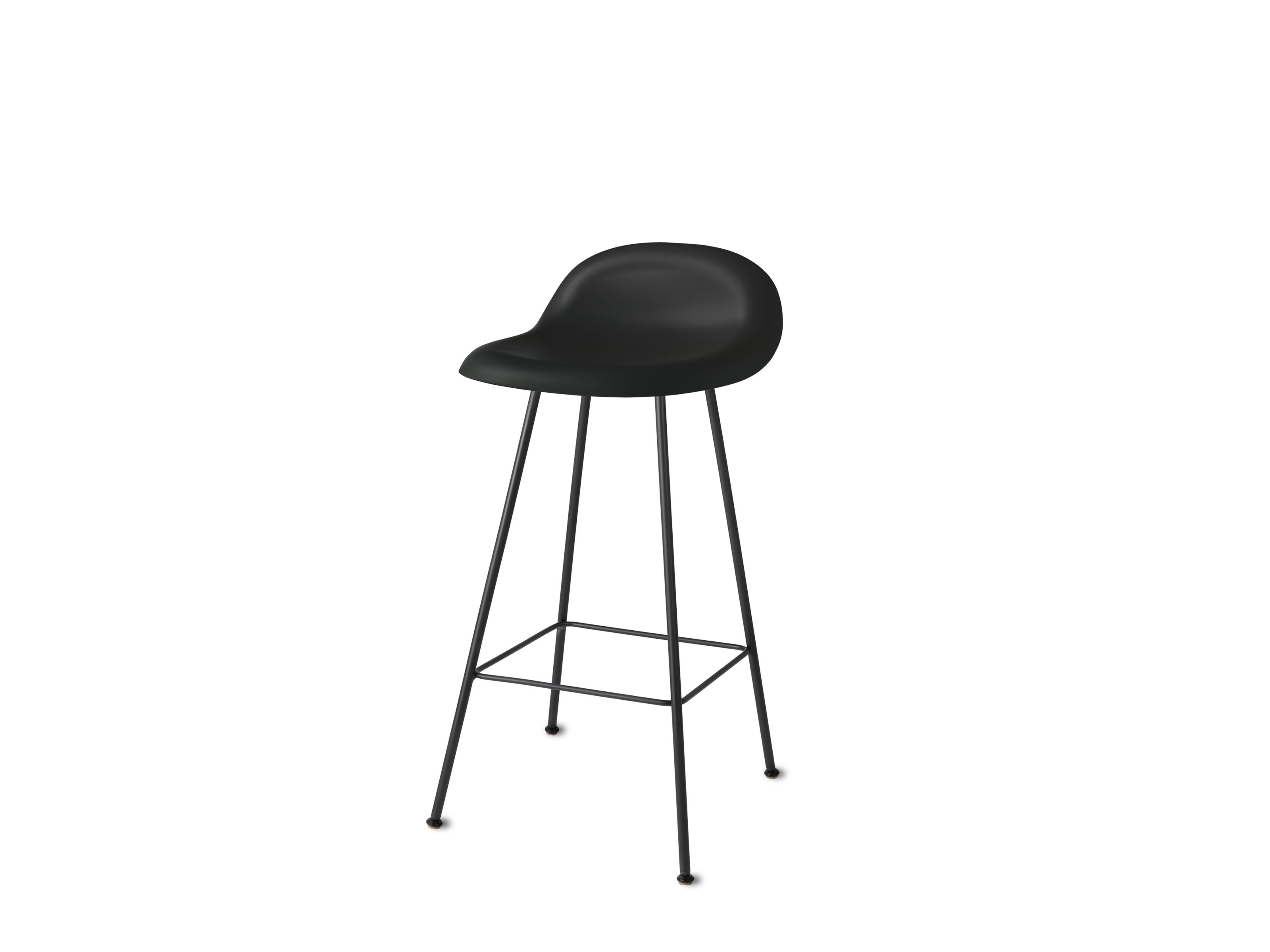 Buy the Gubi 3D Stool - Center Base at nest.co.uk