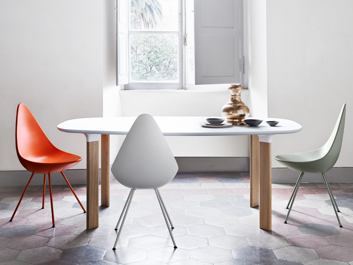 Buy the Fritz Hansen Analog Dining Table - Laminate at nest.co.uk