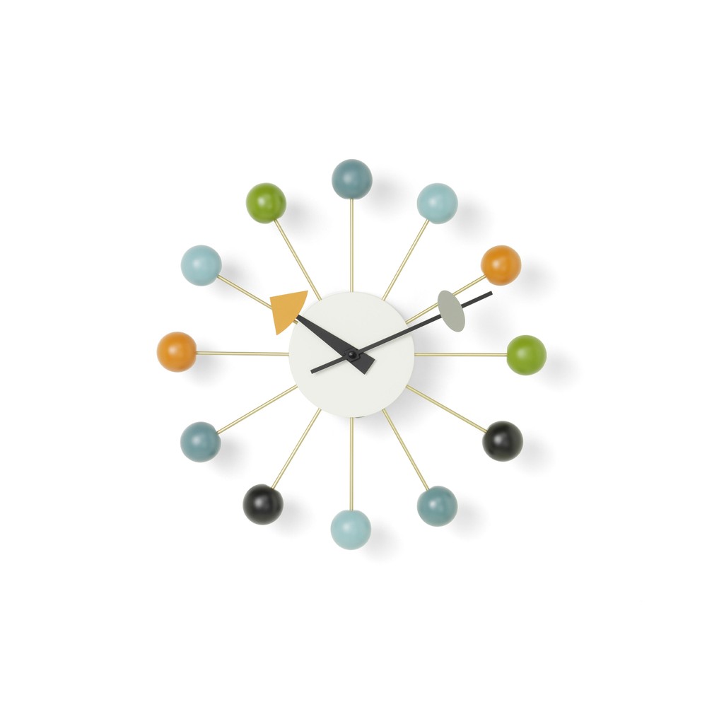 Buy the Vitra Ball Wall Clock at nest.co.uk