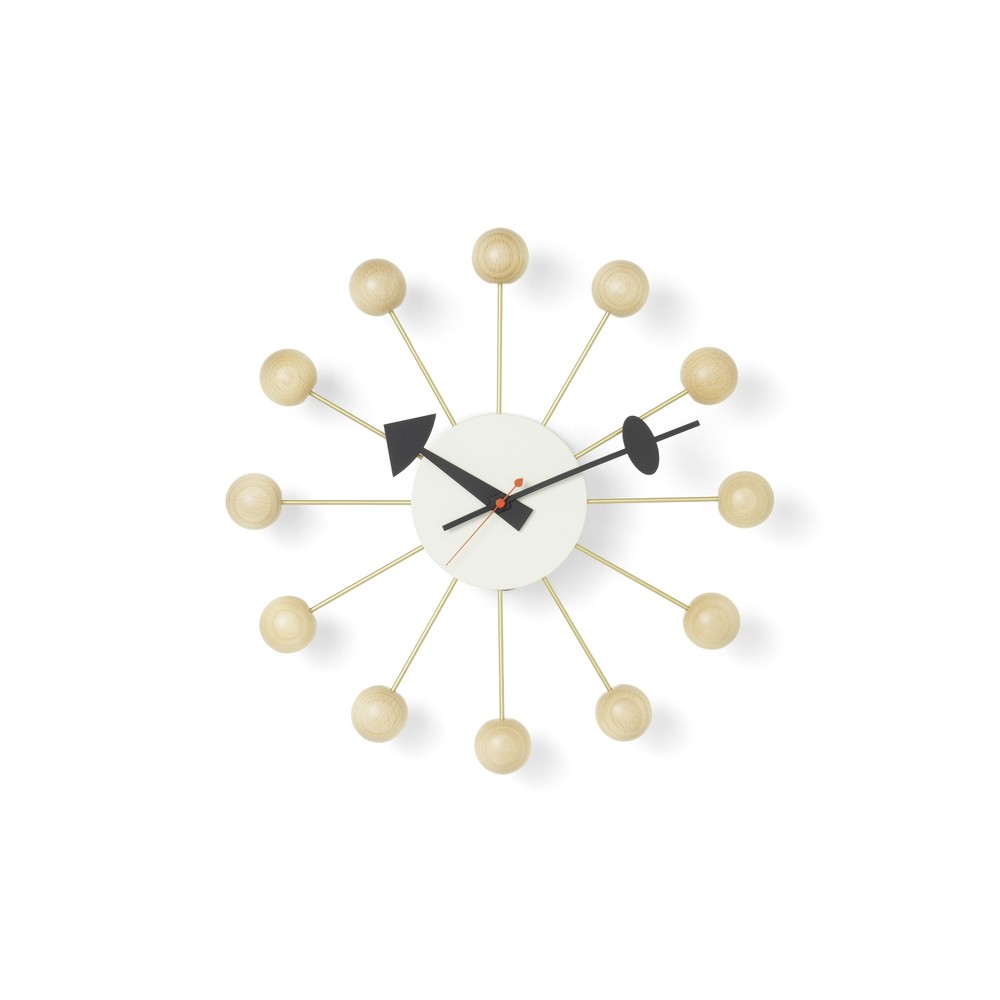 Buy the Vitra Ball Wall Clock at nest.co.uk