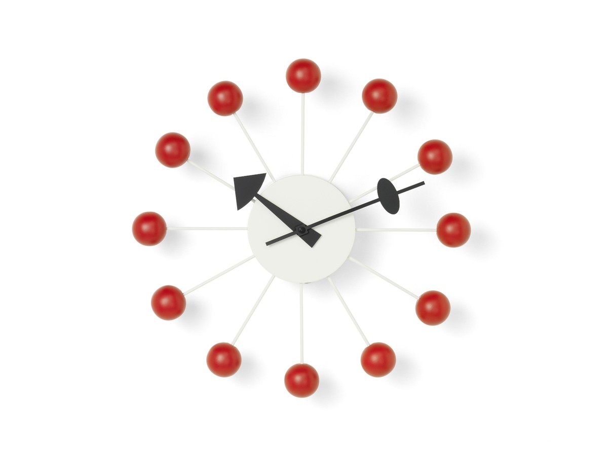 Buy the Vitra Ball Wall Clock at nest.co.uk