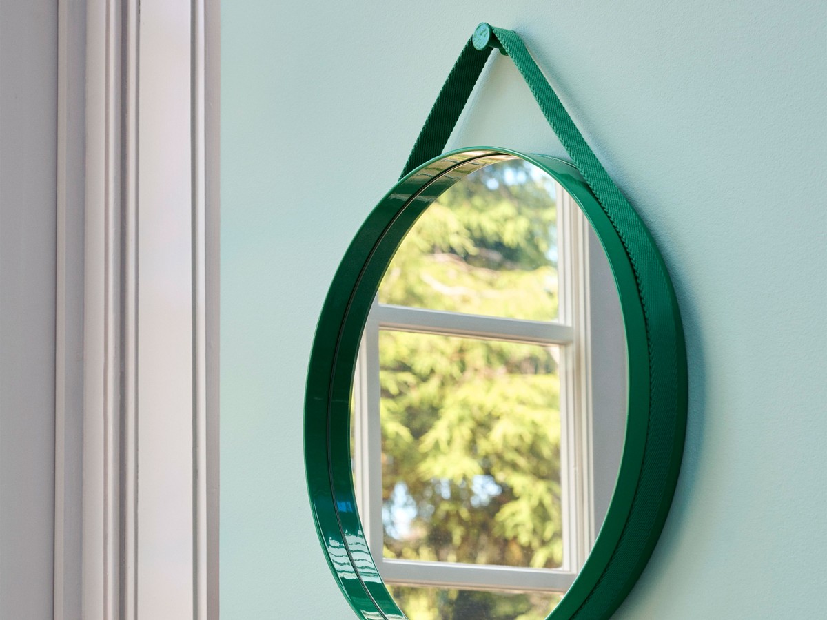 Buy the HAY Strap Mirror No 2 at nest.co.uk