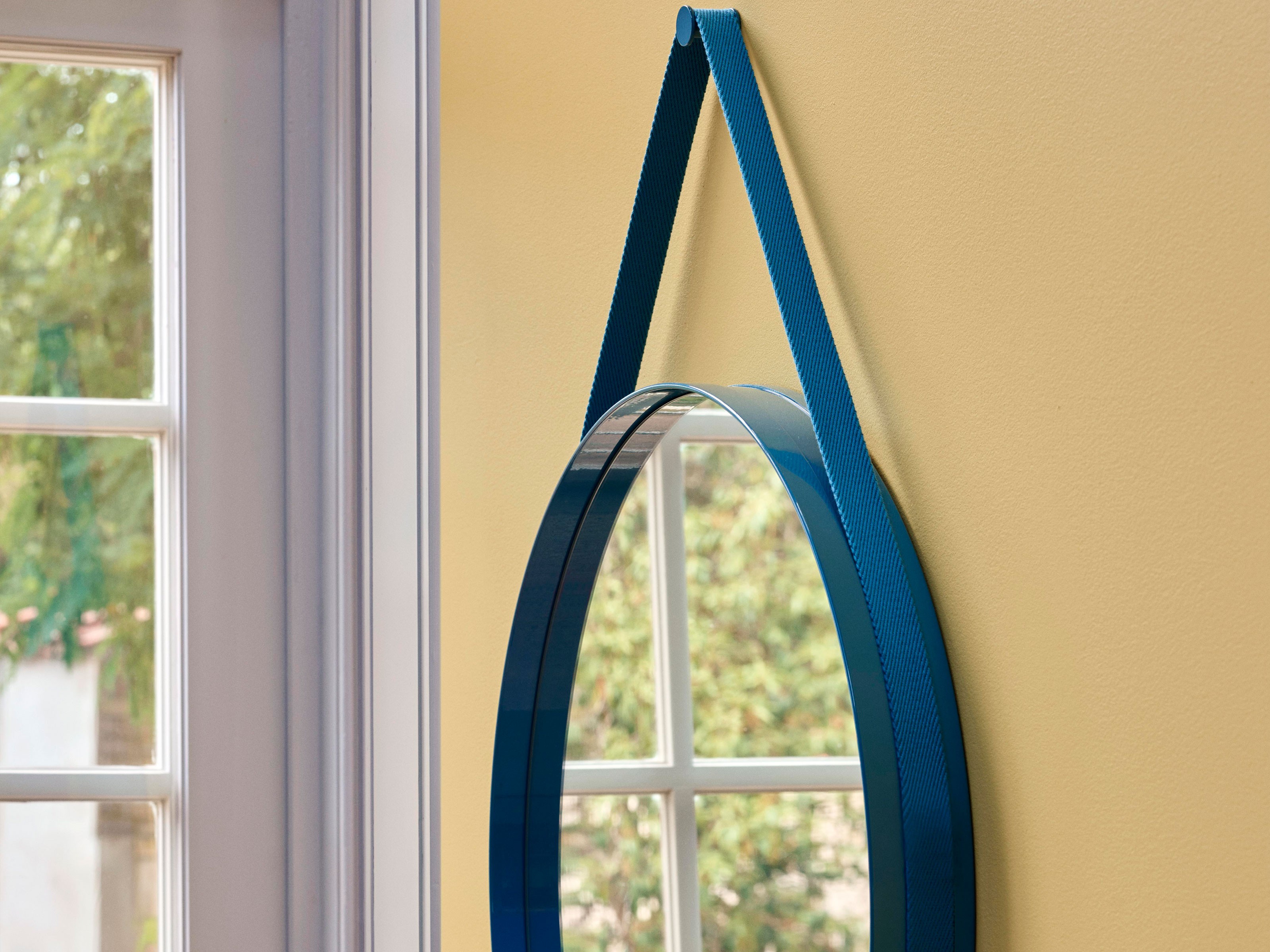 Buy the HAY Strap Mirror No 2 at nest.co.uk