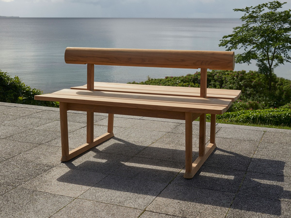 Buy the Skagerak by Fritz Hansen Banco Bench Double at nest.co.uk