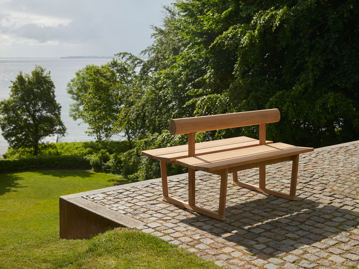Buy the Skagerak by Fritz Hansen Banco Bench Double at nest.co.uk