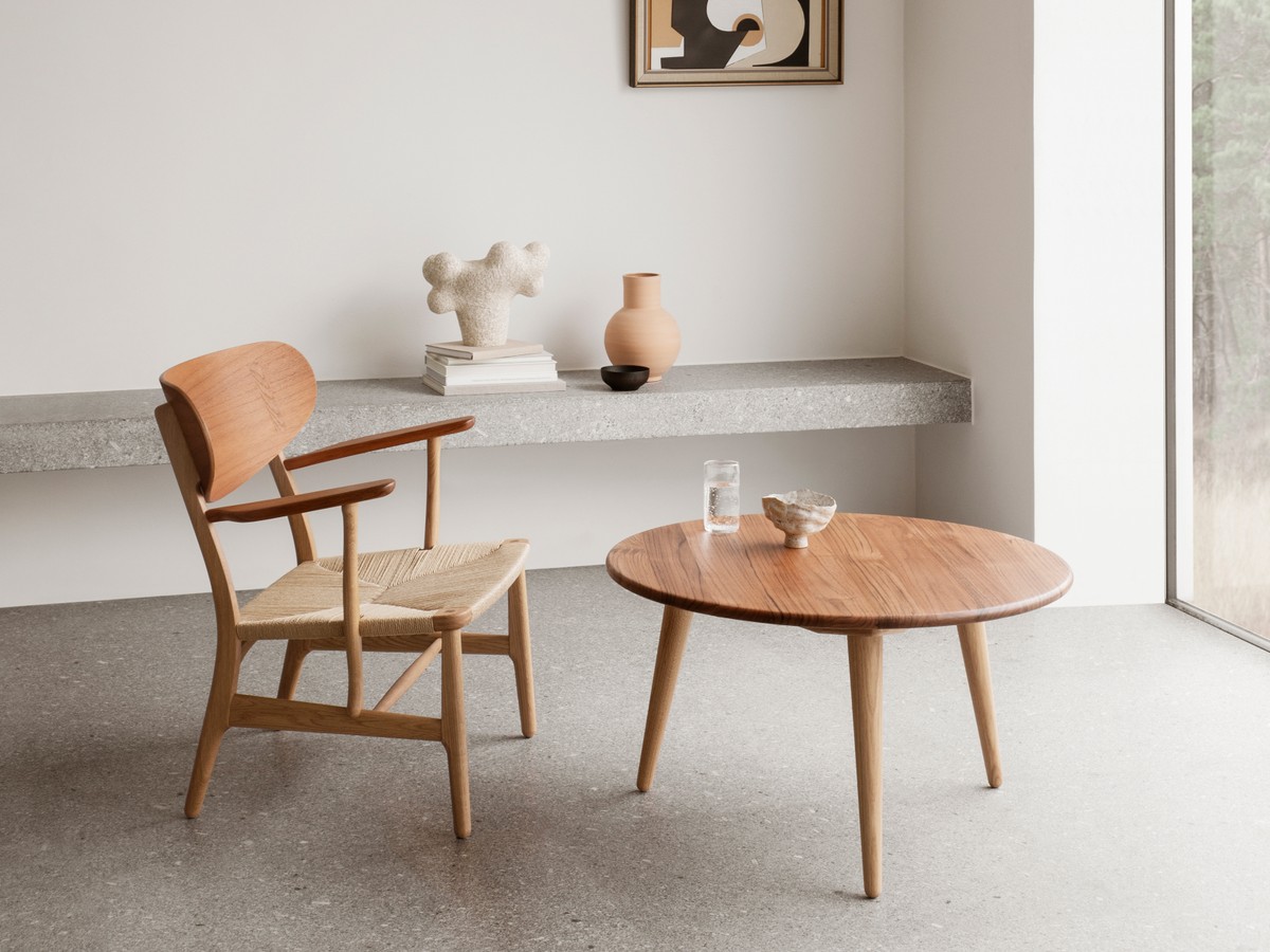 Buy the Carl Hansen & Son CH22 Lounge Chair at nest.co.uk