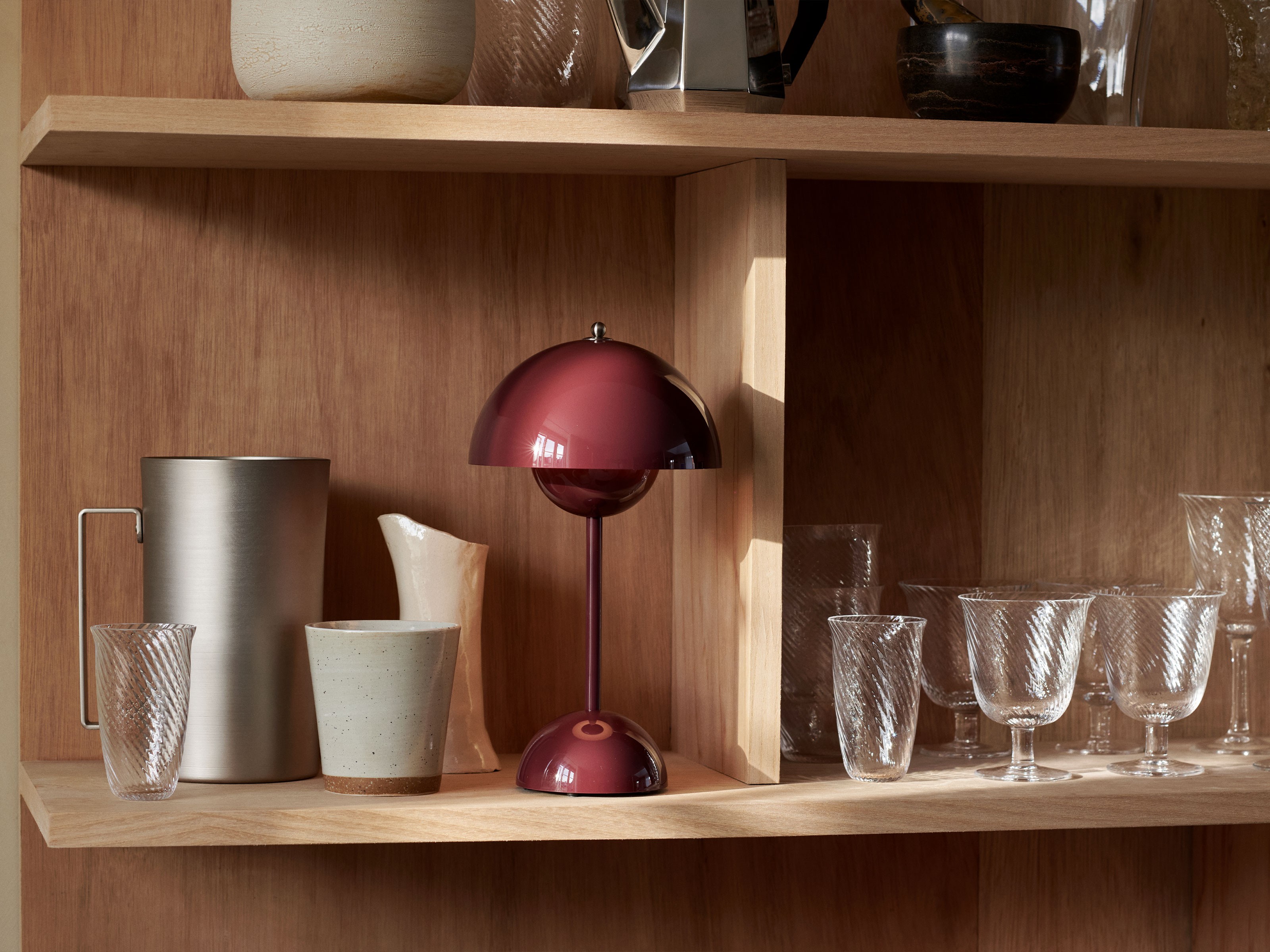 Buy the &Tradition VP9 Flowerpot Portable Table Lamp at nest.co.uk