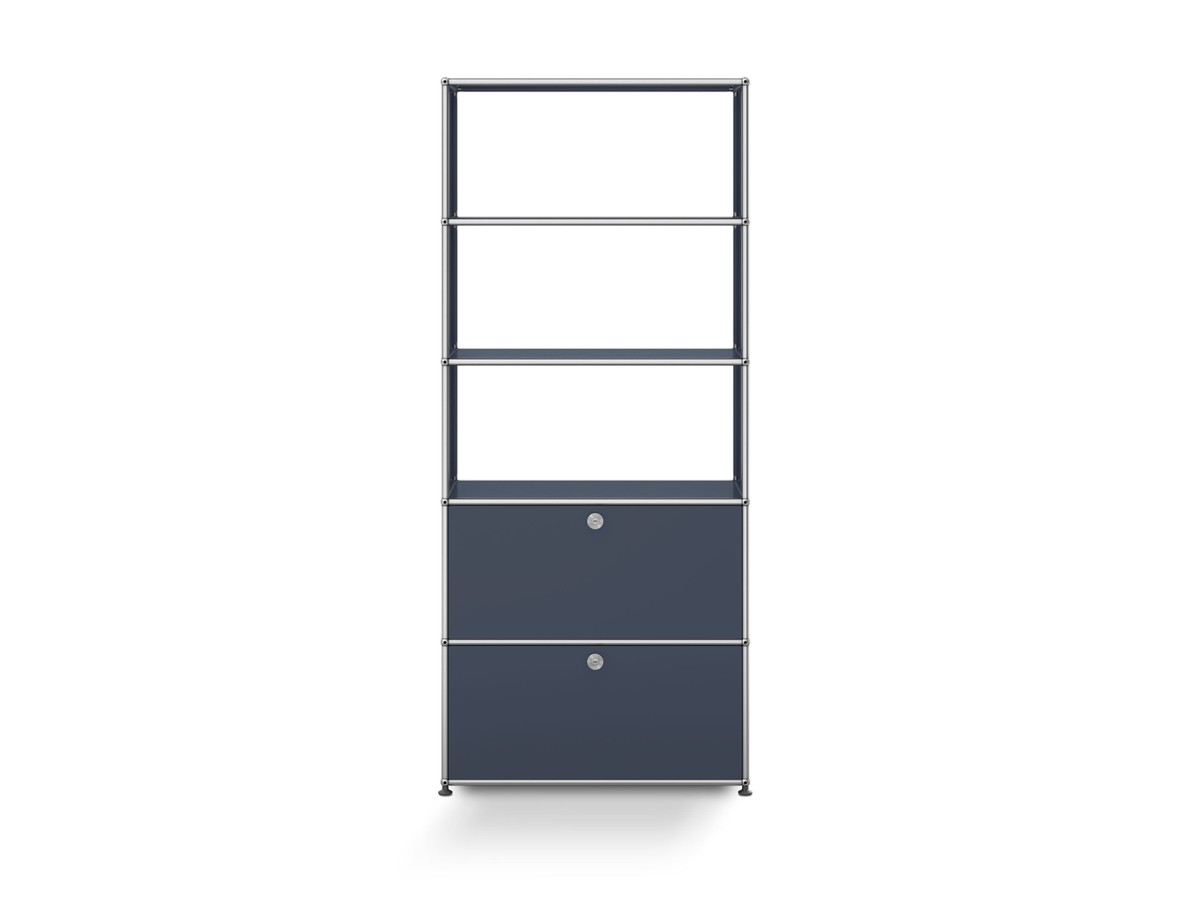 Buy the USM Haller Shelving Unit M24 at nest.co.uk