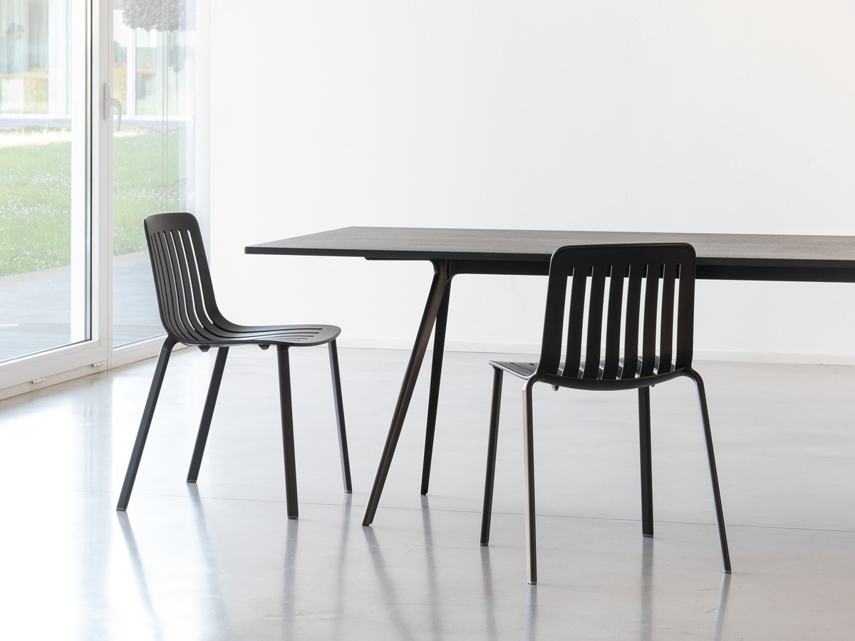 Buy the Magis Baguette Rectangular Dining Table - Slate at nest.co.uk