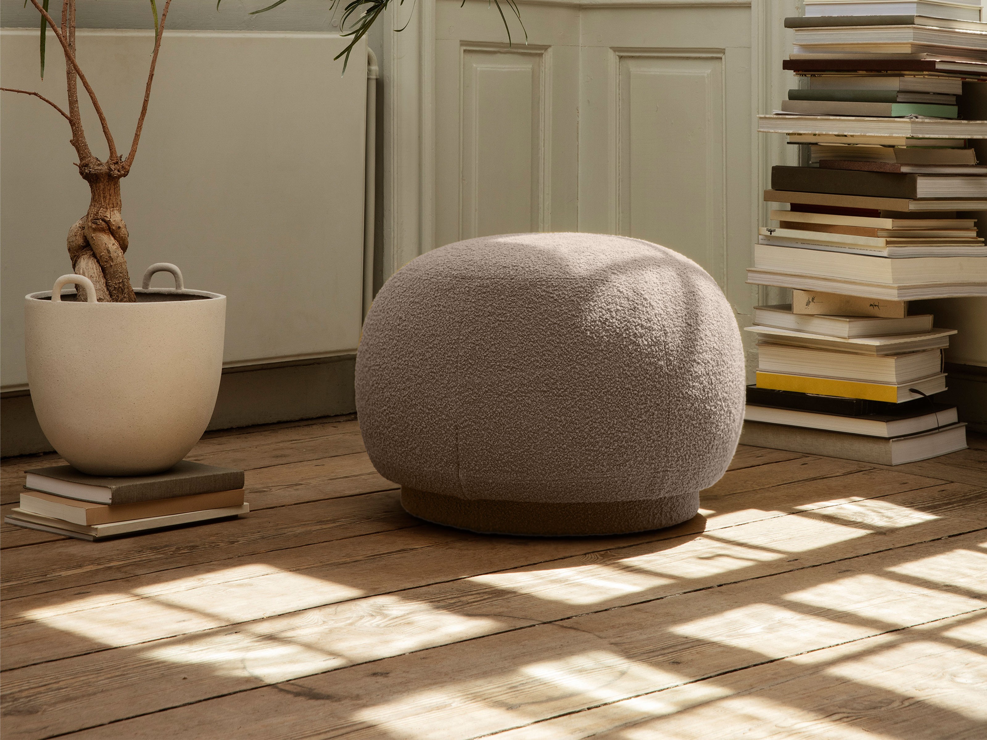 Buy the ferm LIVING Rico Pouf at nest.co.uk