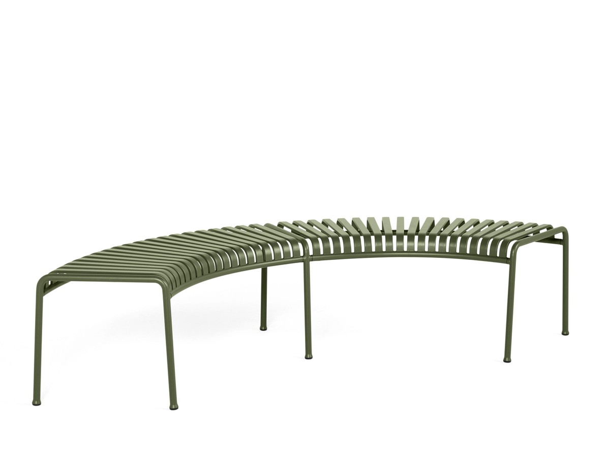Buy the HAY Palissade Outdoor Park Bench in Width: 218cm at nest.co.uk
