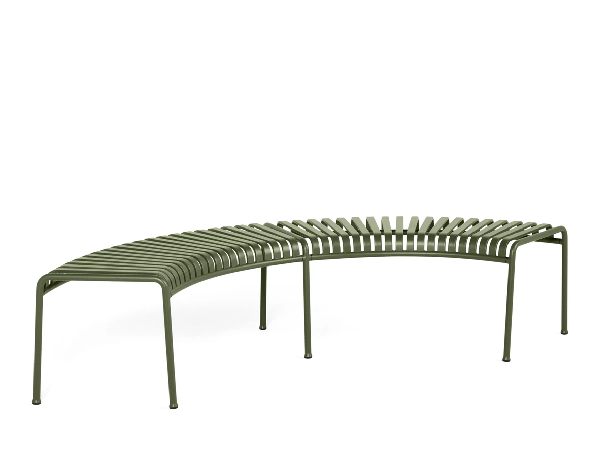 Buy the HAY Palissade Outdoor Park Bench in Width: 218cm at nest.co.uk