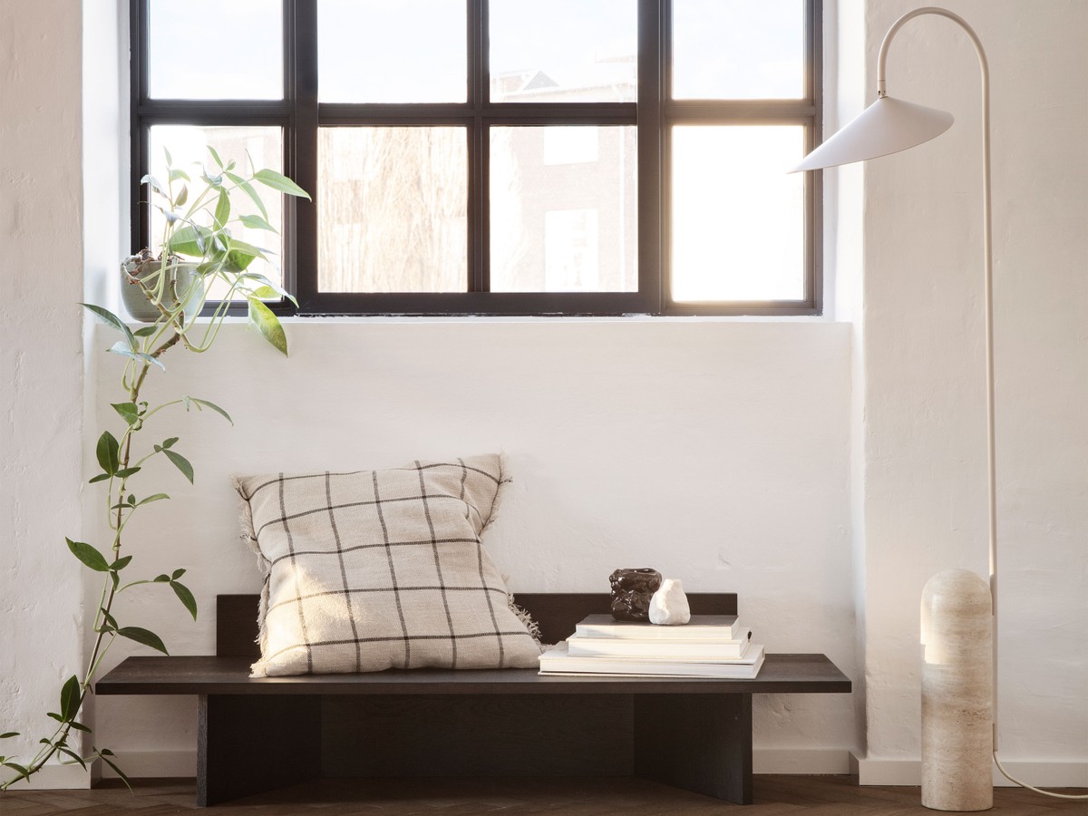 Buy the ferm LIVING Oblique Bench at nest.co.uk