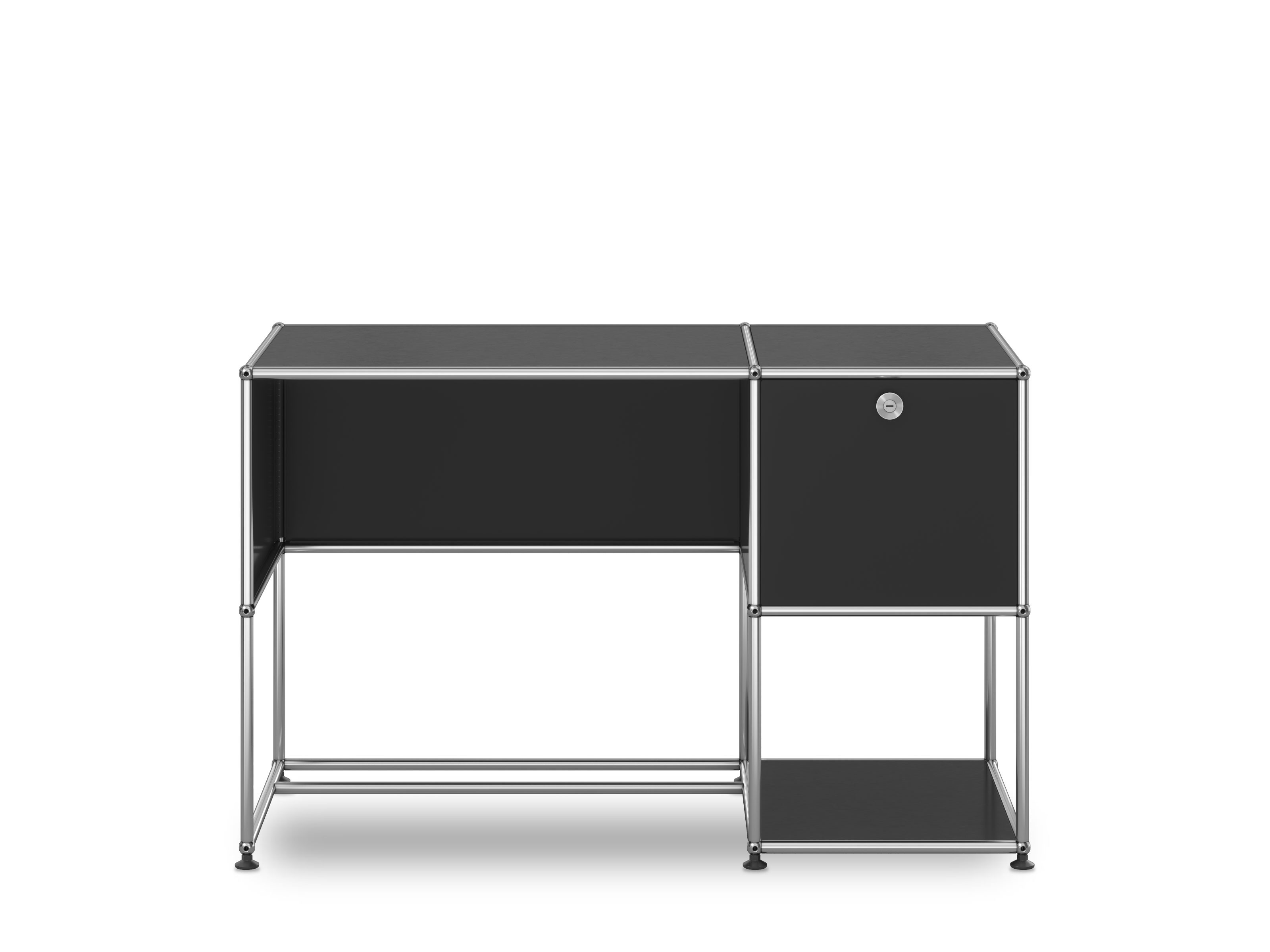 Buy the USM Haller Home Office Desk B21 in Height: 74cm x Width: 116 ...