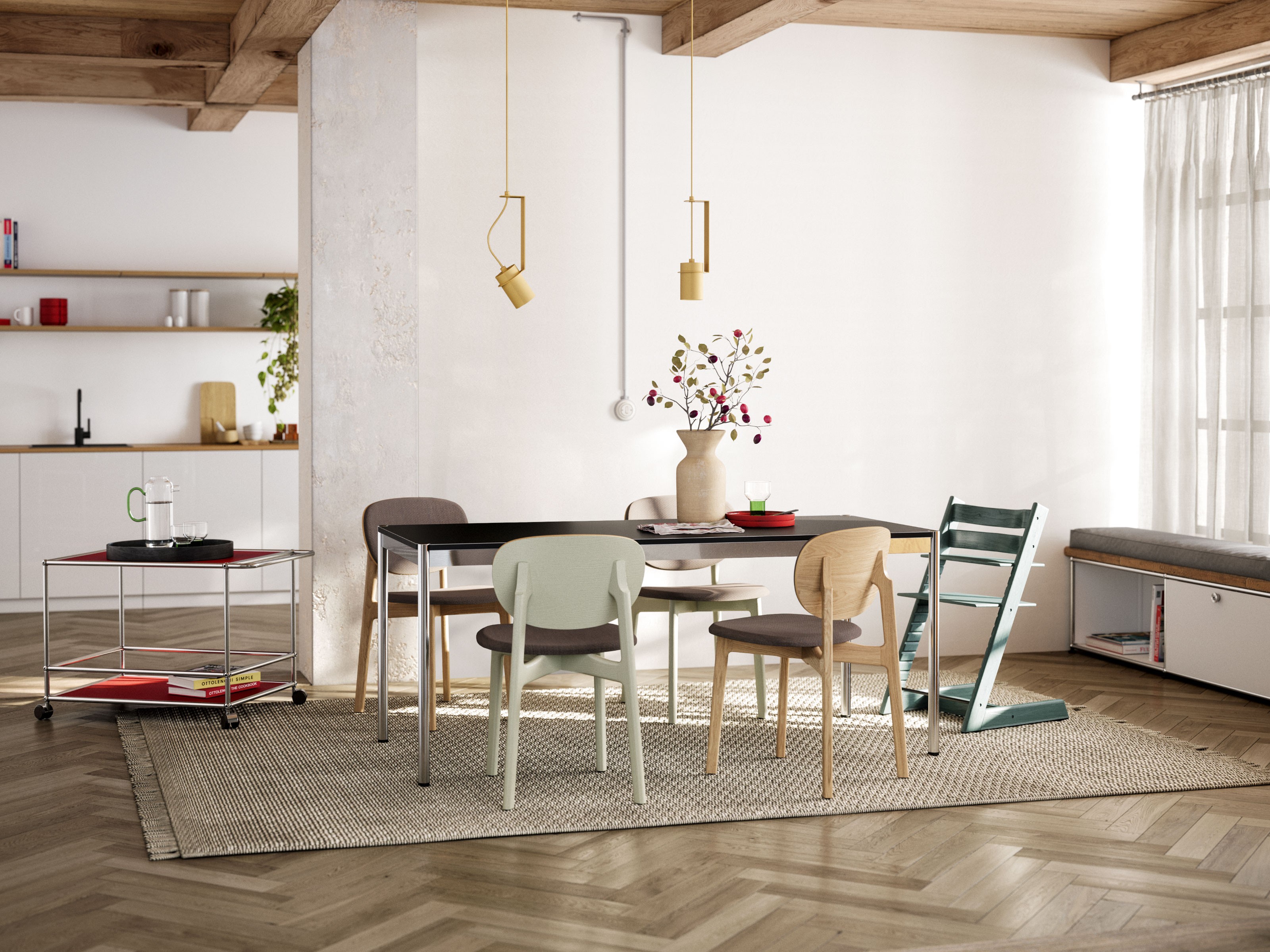 Buy the USM Haller Table T69 at nest.co.uk