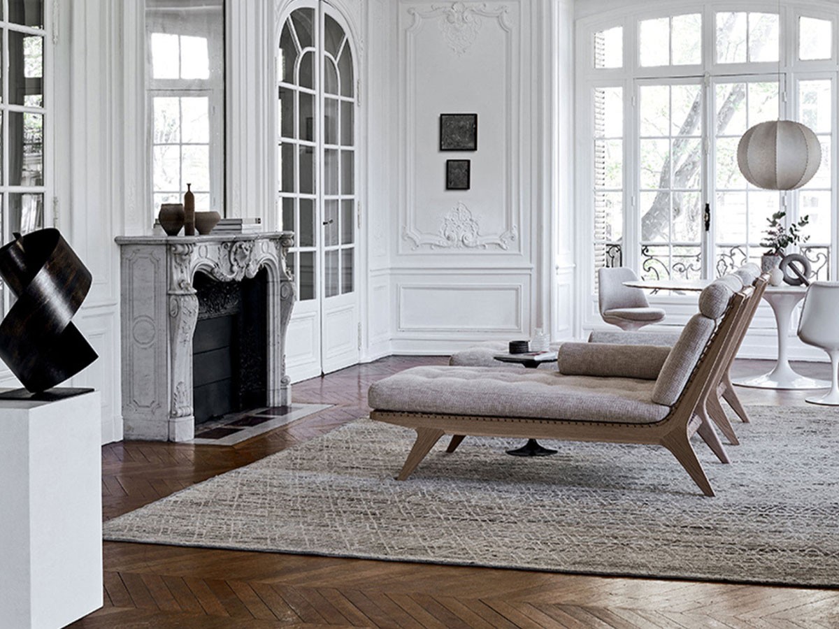 Buy the Knoll Studio Klismos Chaise Longue at nest.co.uk