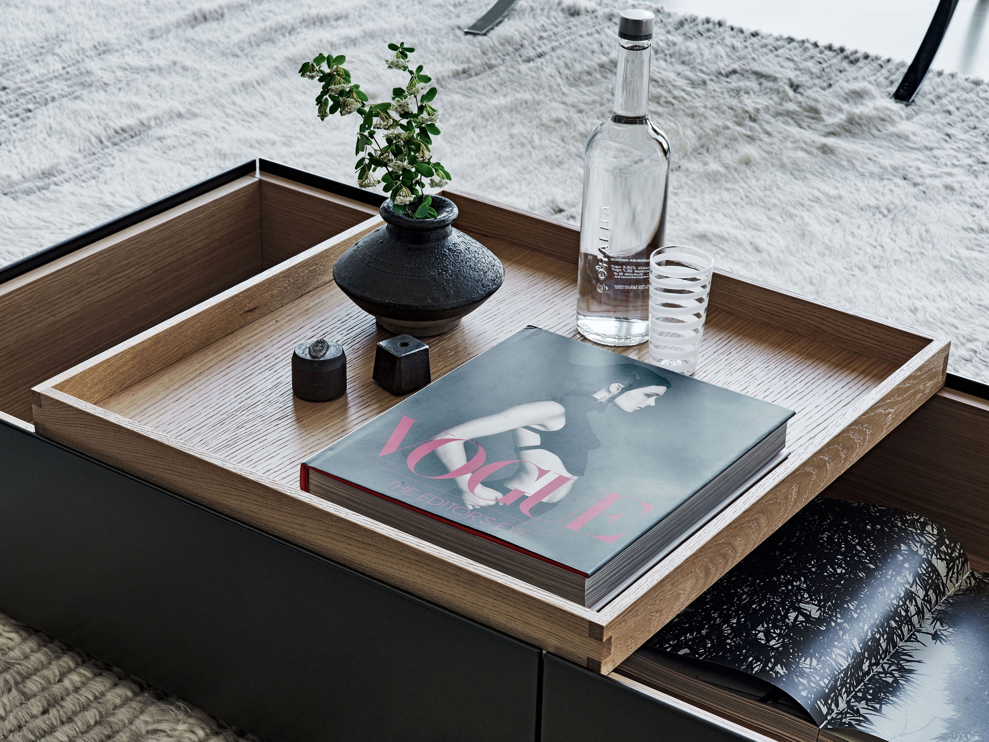 Buy the Knoll Studio Matic Open Storage Unit with Tray at nest.co.uk