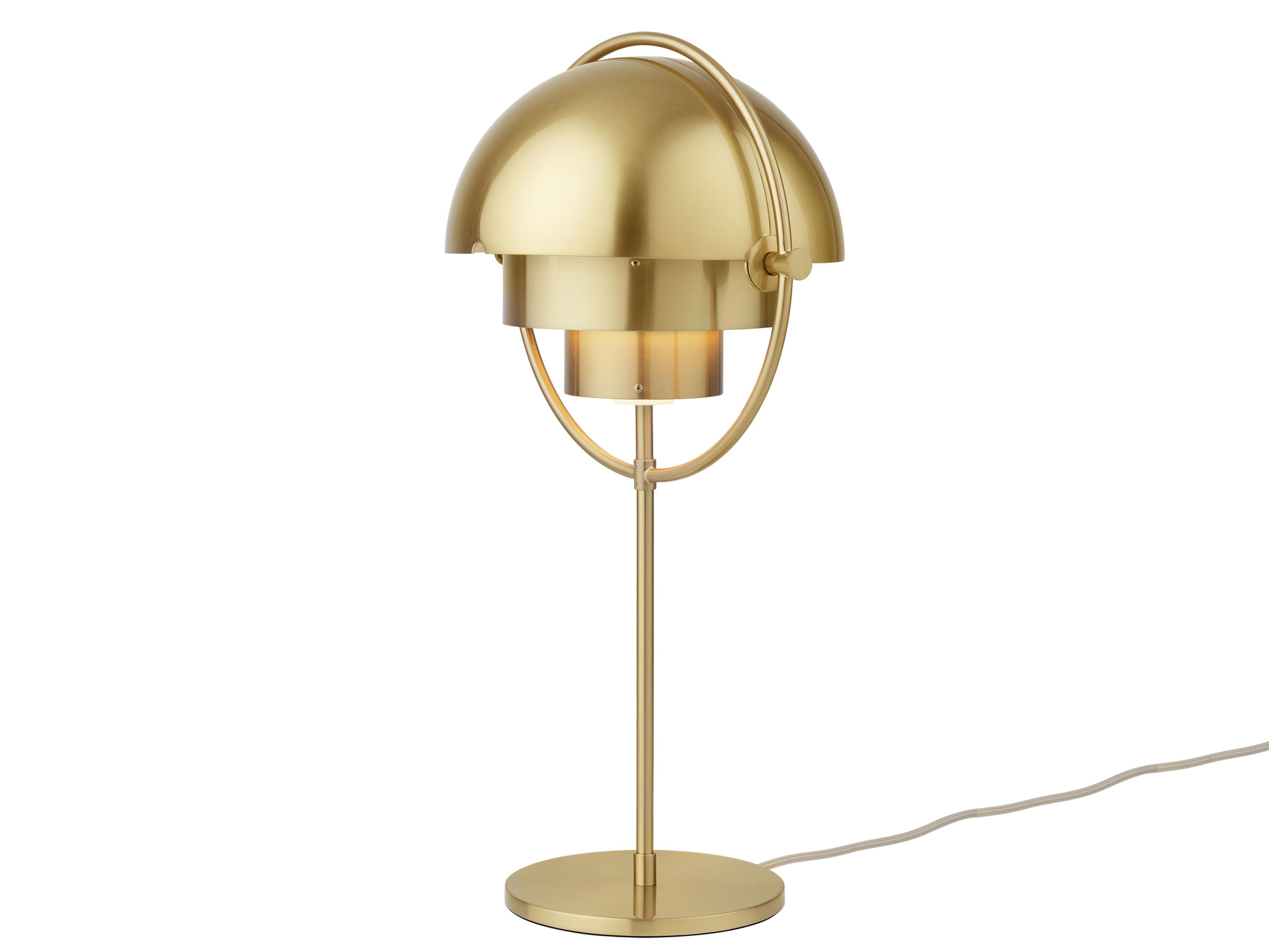 Buy the Gubi Multi-Lite Table Lamp - Brass at nest.co.uk